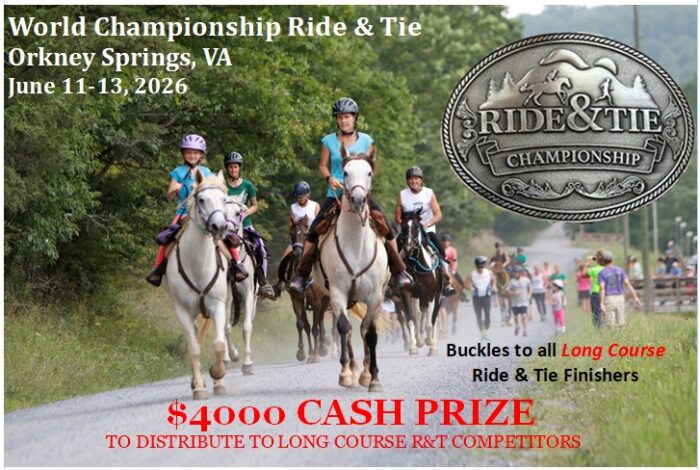 54th WORLD CHAMPIONSHIP - The Ride & Tie Association